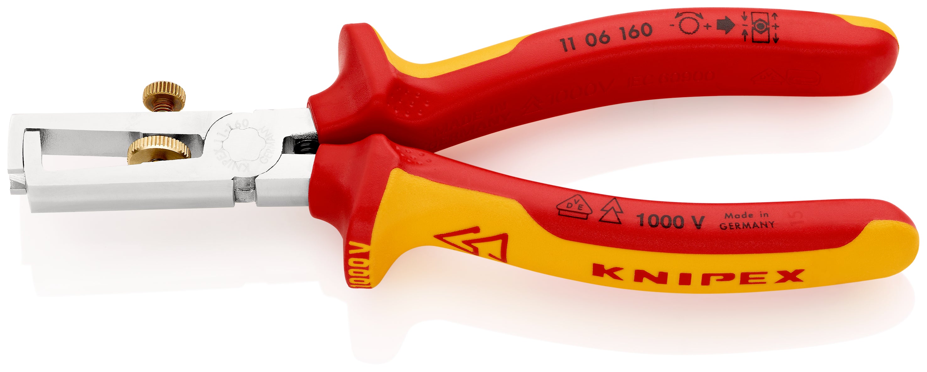 11 06 160 | VDE Universal Insulation Stripper | Multi-Component Handle
