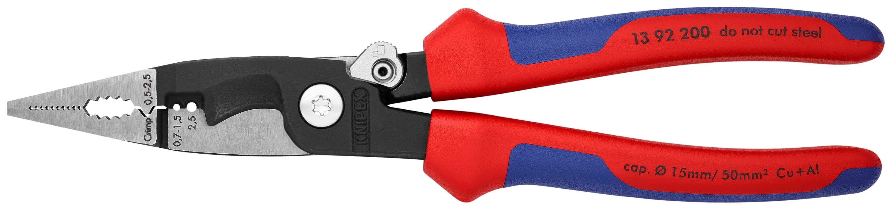 13 92 200 | Electrical Installation Pliers w/ Locking Lever | Multi-Co