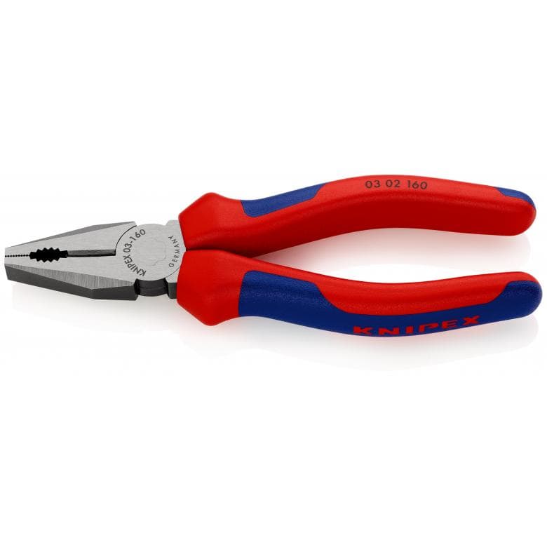 03 02 Series | Combination Pliers | Multi-Component Handle | Black Atr